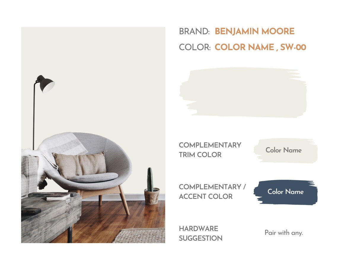 Transitional Paint Color Palette, Benjamin Moore, Interior Paint ...