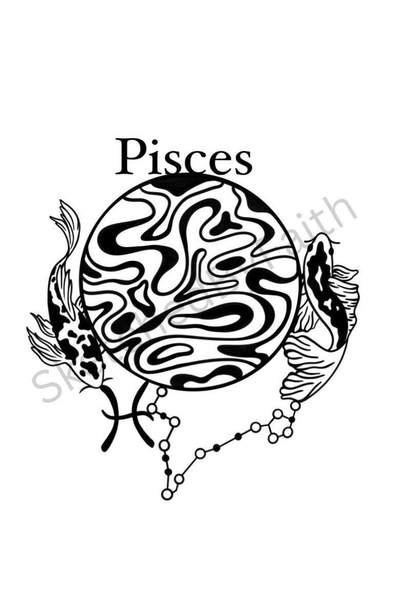 Pisces SVG/PNG Download - Etsy