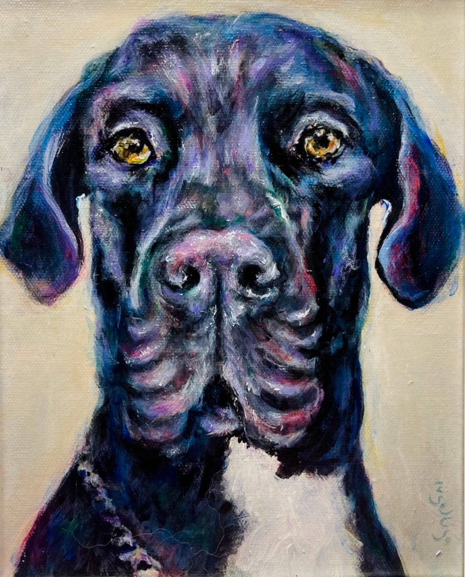 Custom Painted Pet Portraits - Etsy