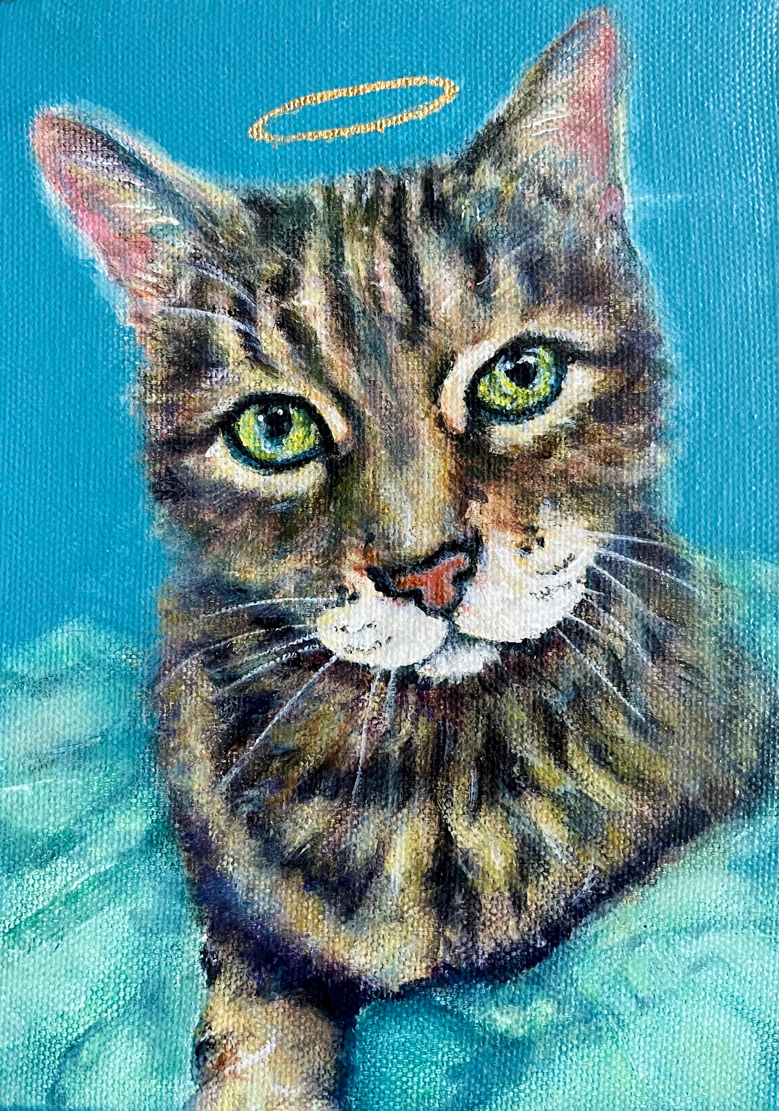 Custom Painted Pet Portraits - Etsy