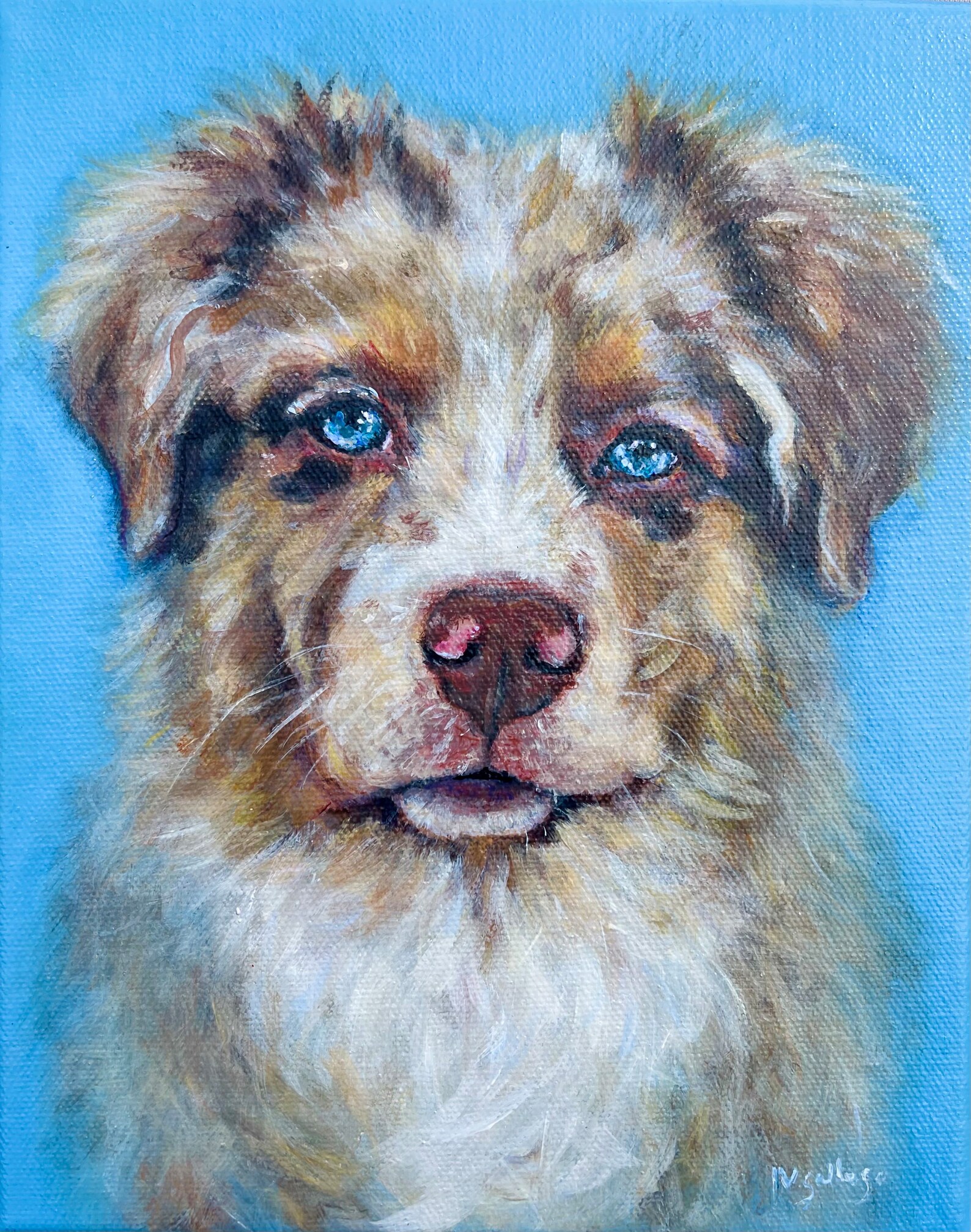 Custom Painted Pet Portraits - Etsy