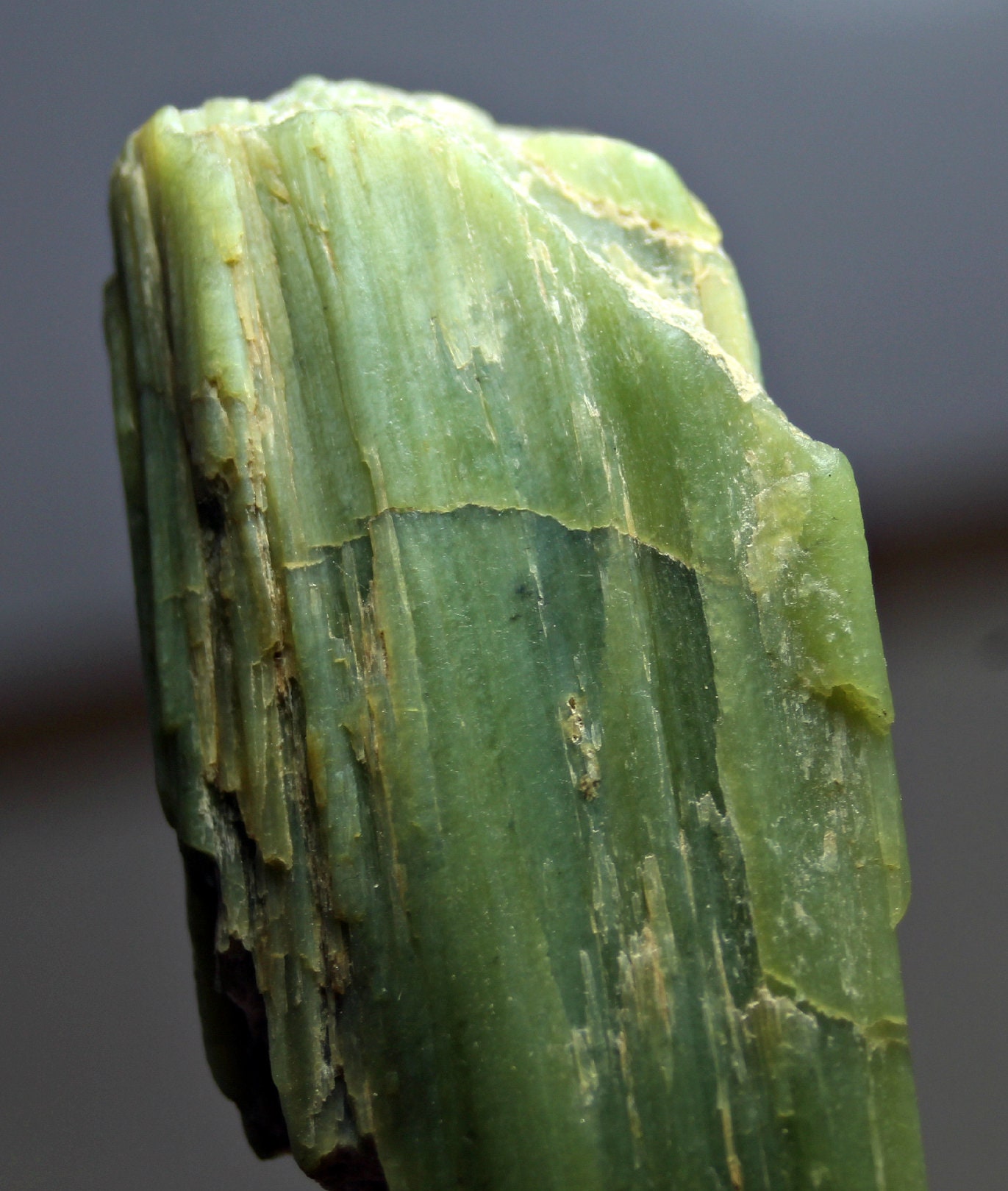 161.0 CT Extremely Rare Bone Nephrite or Antigorite Crystal Specimen ...