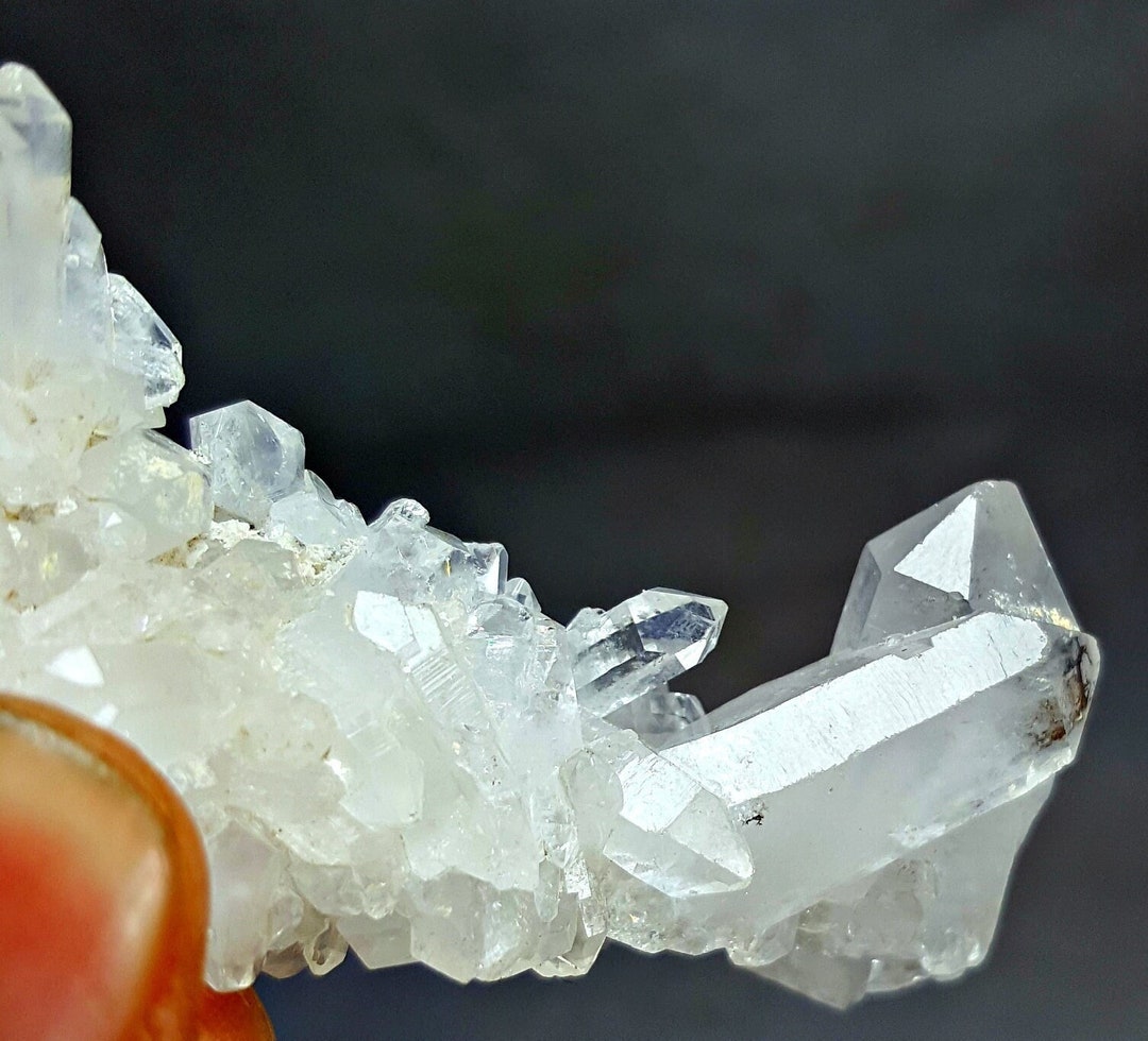 196.0 Ct Irresistible & Sparse Crystal Nest of Quartz Specimen Natural ...