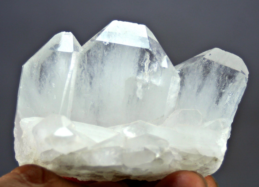 386.0 CT Clear Quartz Specimen Brazilian Grade AAA Clear Quartz Cluster ...