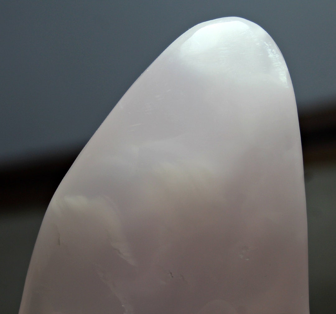 Add a Touch of Elegance With This Real Stone Pink Calcite Decoration ...