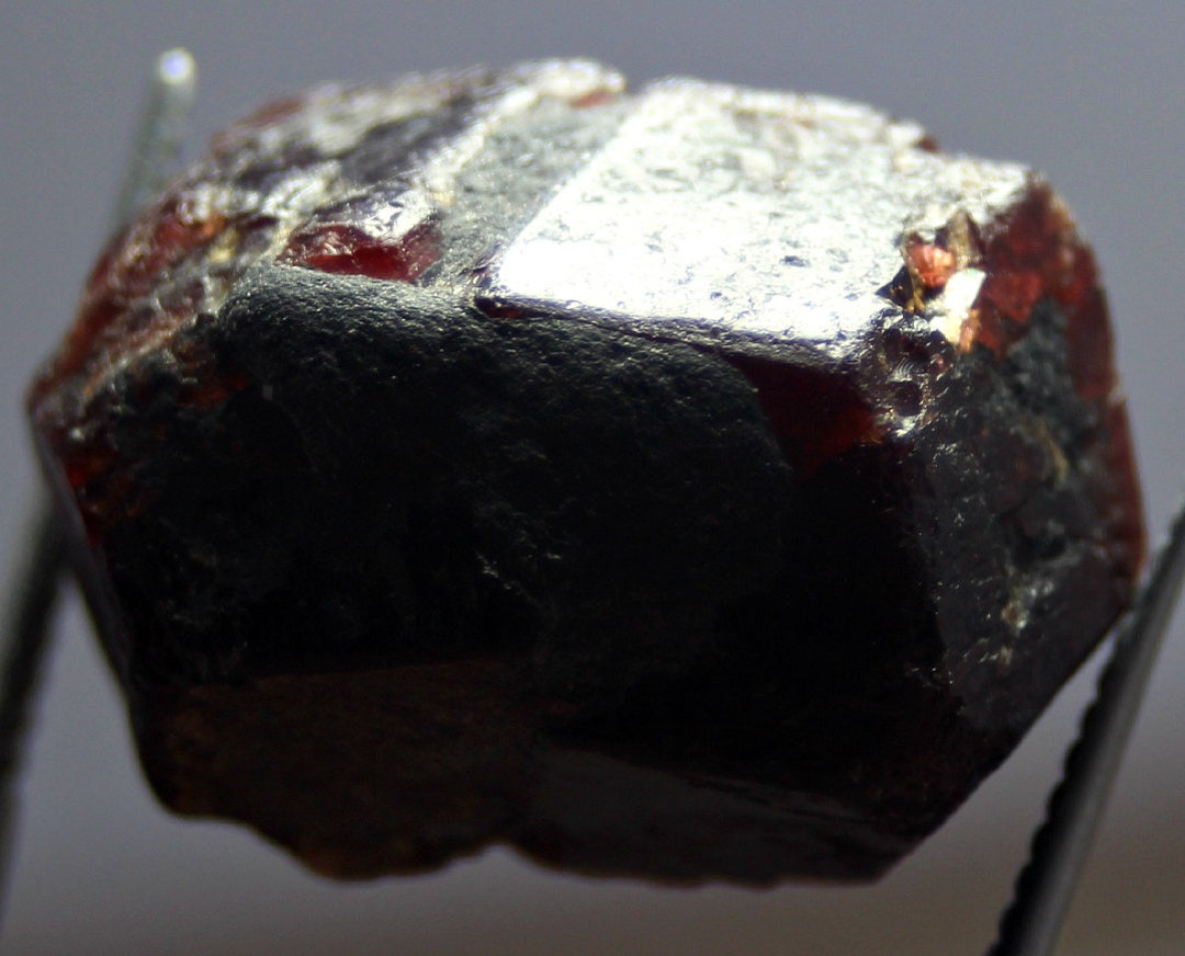 Gem Grade Almandine Red Garnet Crystal From Afghanistan - Alluring and ...