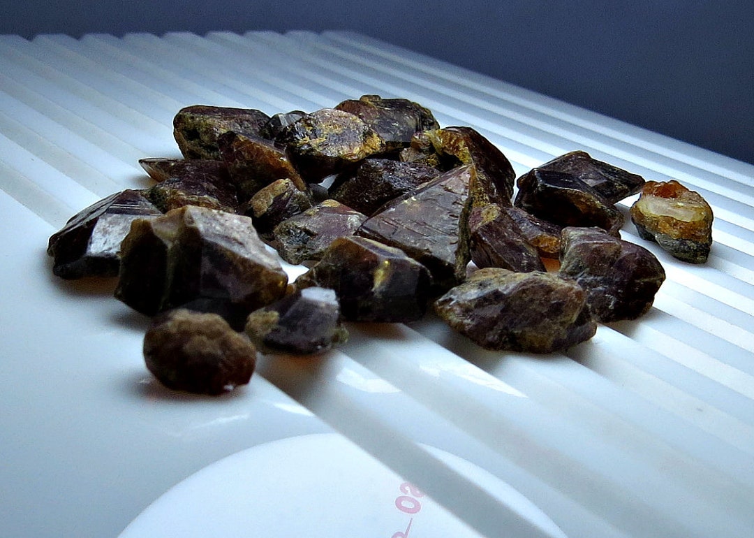 31 Grams Unusual Brown Color Hessonite Garnet Crystal Rough - Etsy