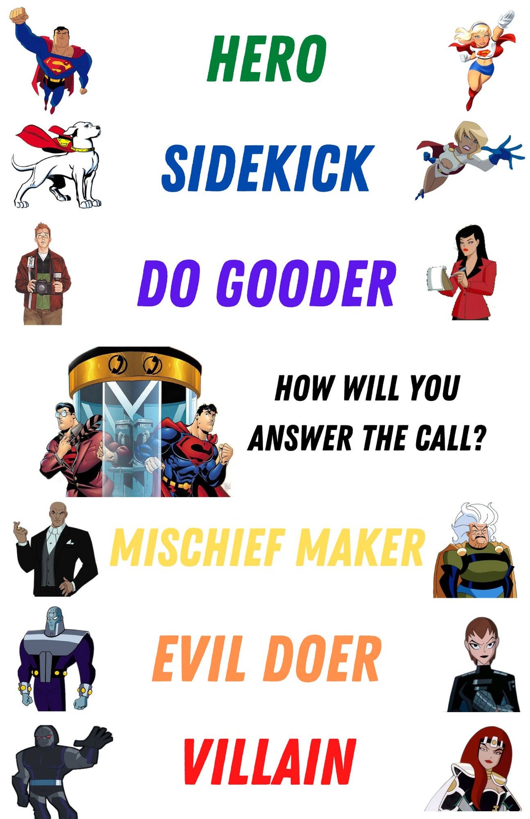 Superman Behavior Chart - Etsy