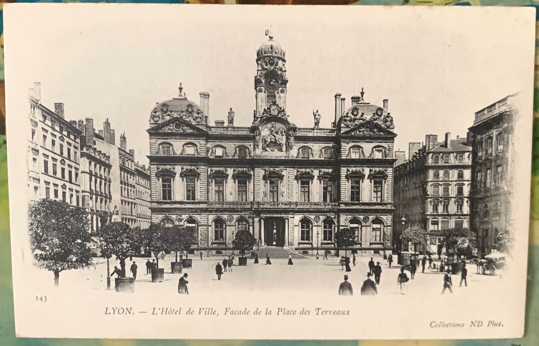 Postcards of Lyon, 1900s-1910s - Etsy