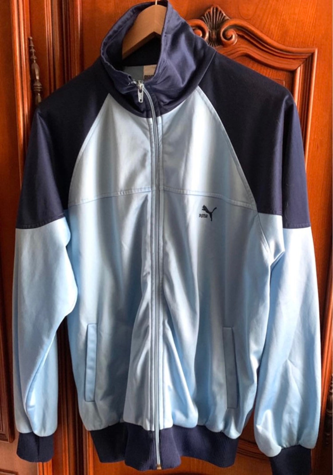 Retro 1980s Puma Tracksuit Top - Etsy