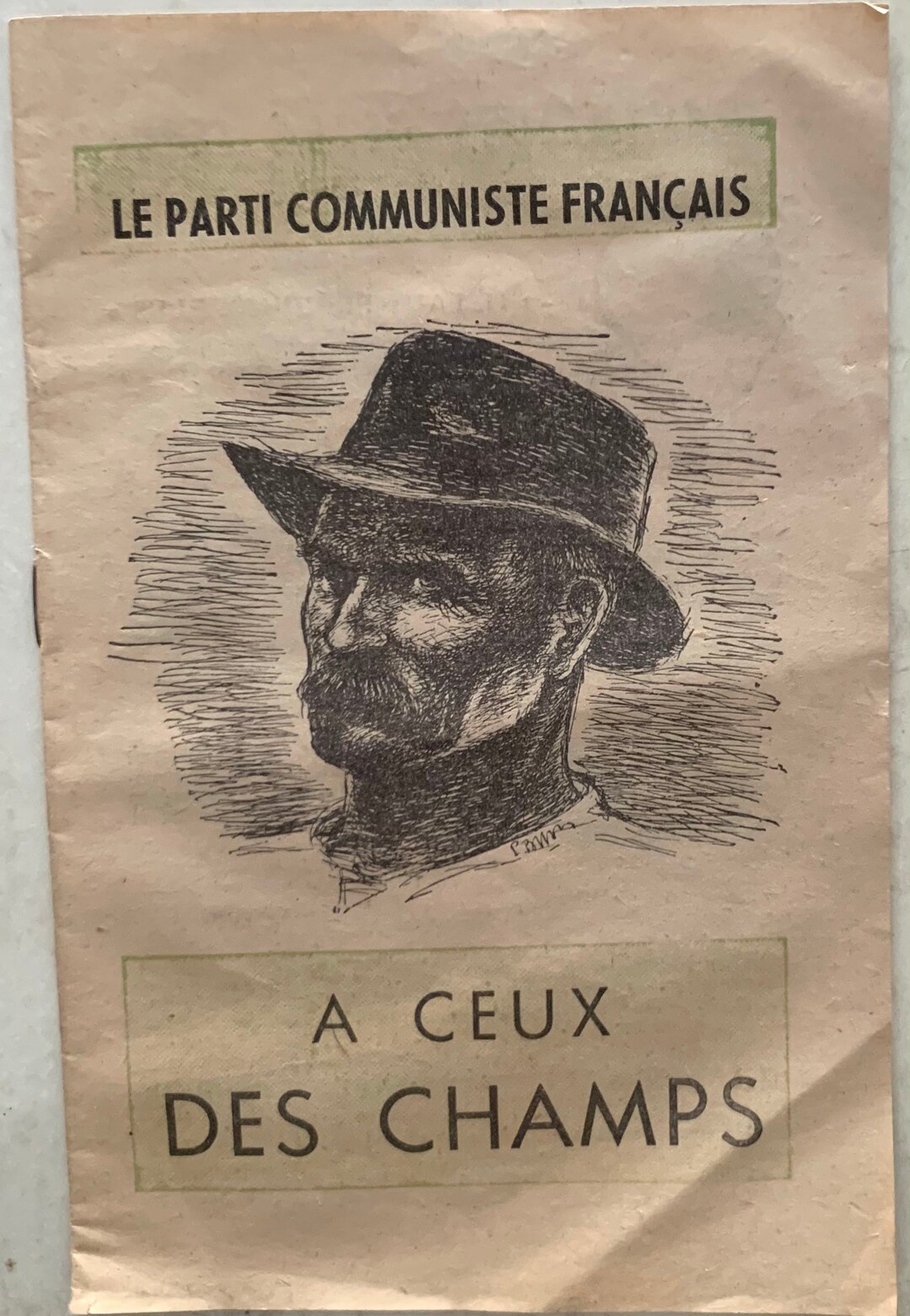 La Terre, French Communist Party Farm Workers Publication, February/nov ...