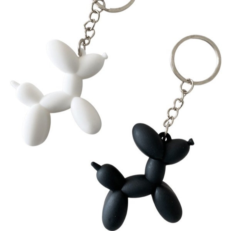 Balloon Dog Keychain - Etsy