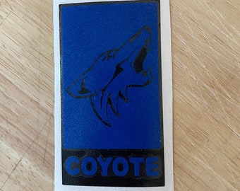 Ford Mustang Coyote Decal Vinyl Sticker - Etsy