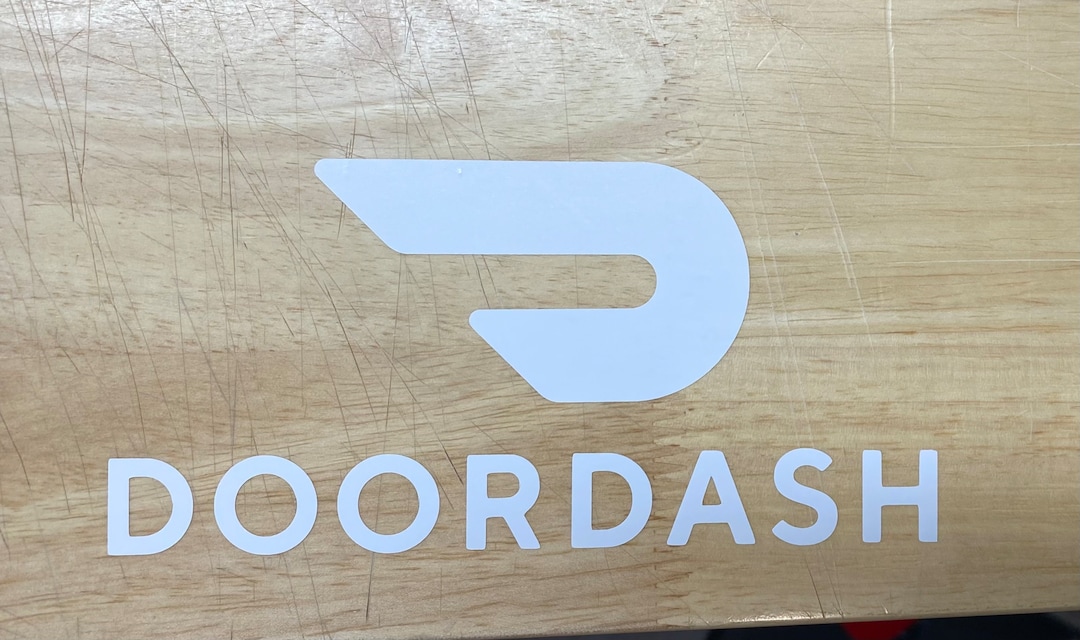 Doordash Decal Pair - Etsy