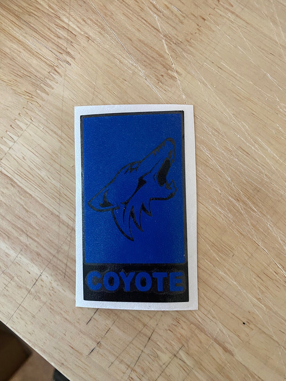 Mustang Coyote Decal - Etsy