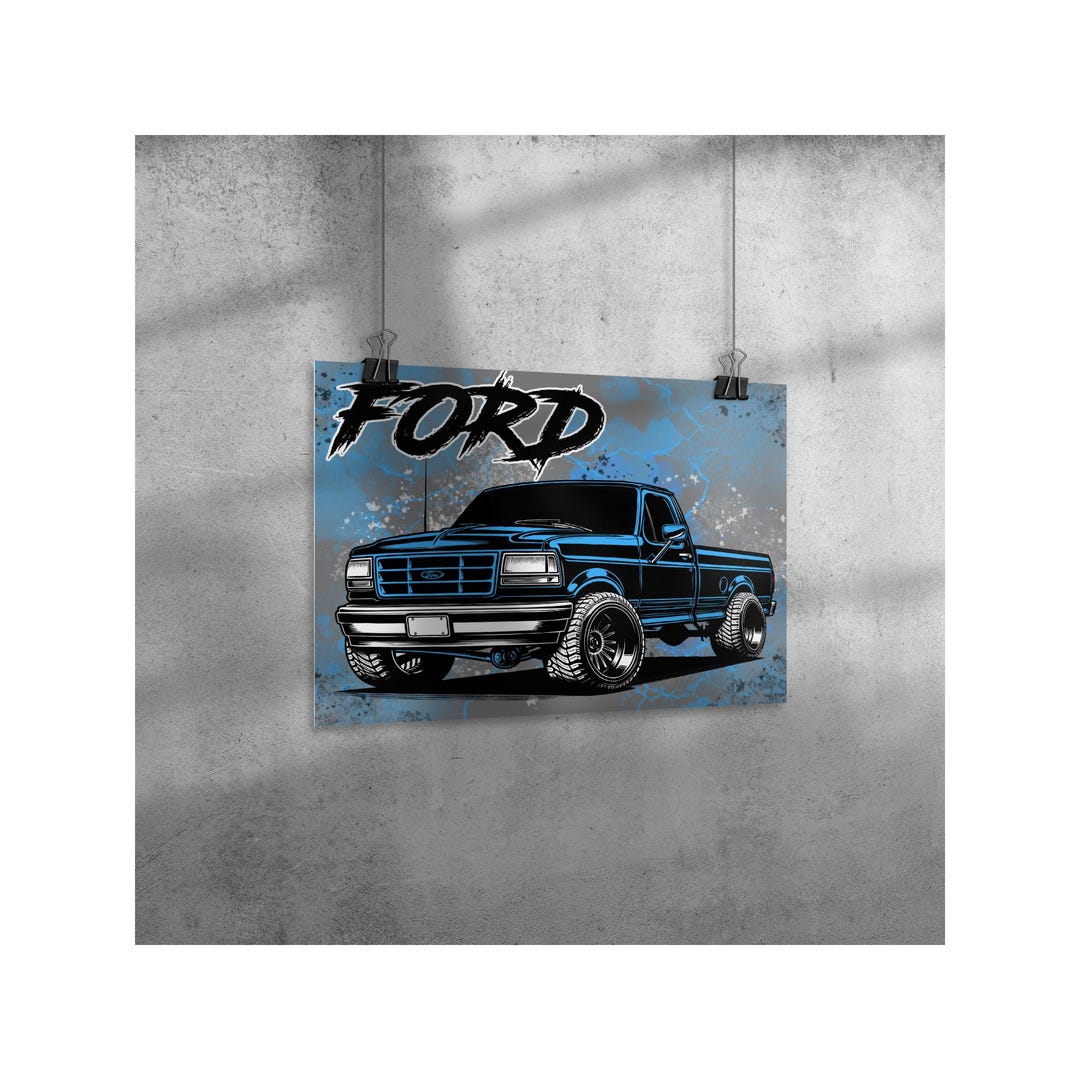 Ford Truck Poster - Etsy