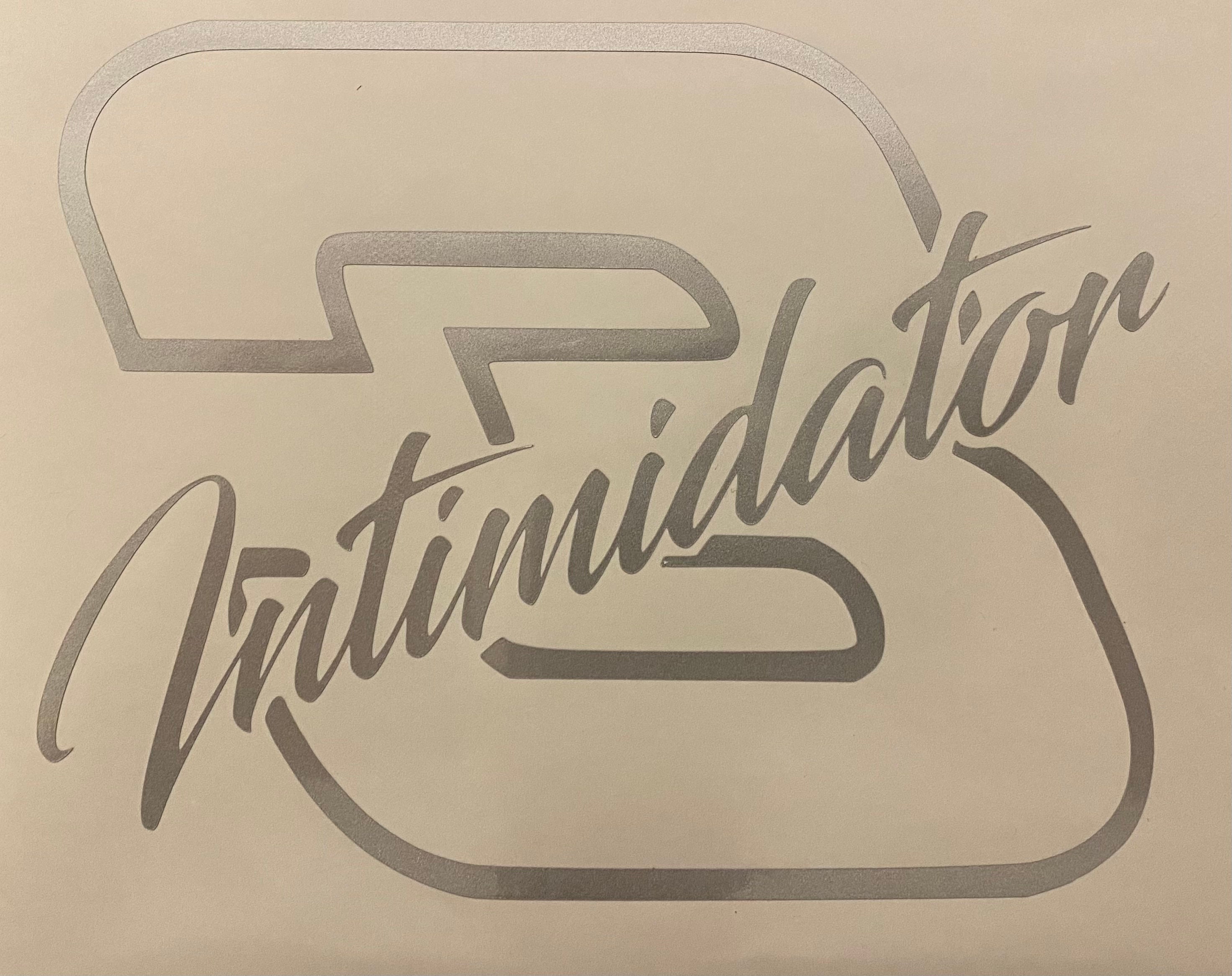 Dale Earnhardt Intimidator Decal | Etsy