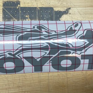 Mustang Coyote Decal - Etsy