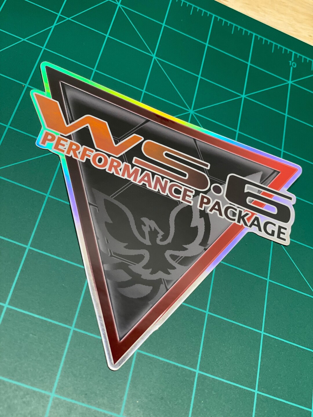 WS.6 Performance Package Sticker - Etsy