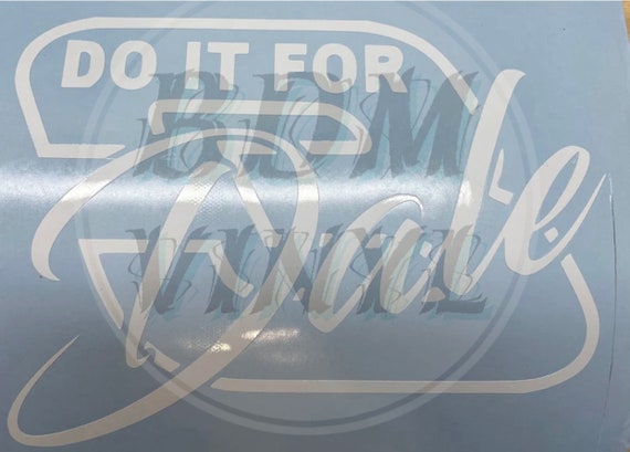Do It for Dale Decal 6.5x5 - Etsy