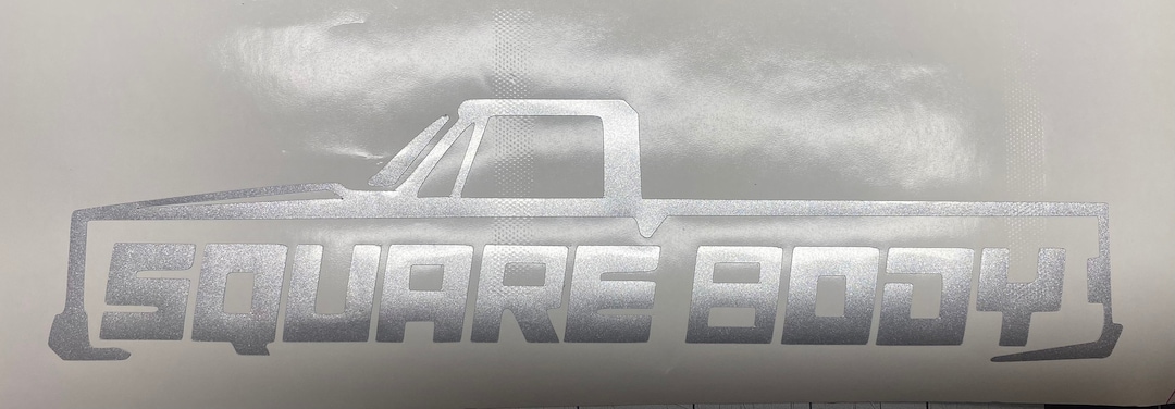 Square Body Decal - Etsy
