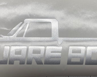Square Body Chevy Decal - Etsy