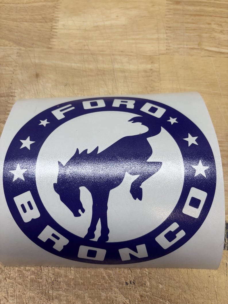 FORD BRONCO CIRCLE - Etsy