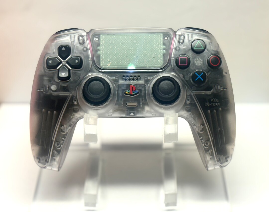 Crystal Clear Retro PS5 Controller - Etsy