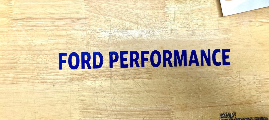 Ford Performance Decal - Etsy