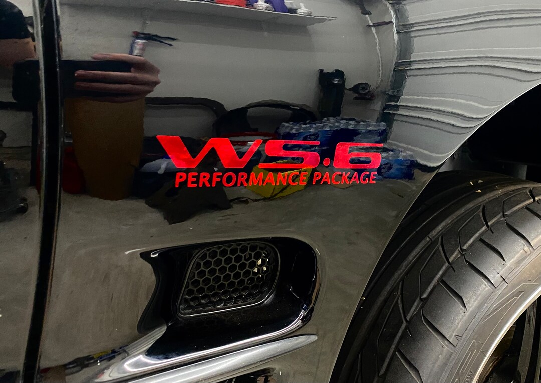 Ws6 Decal Pair - Etsy
