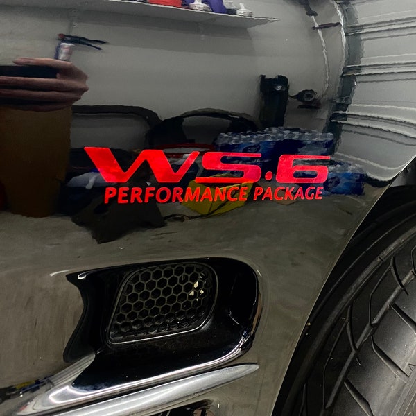 Trans Am Ws6 Decal - Etsy
