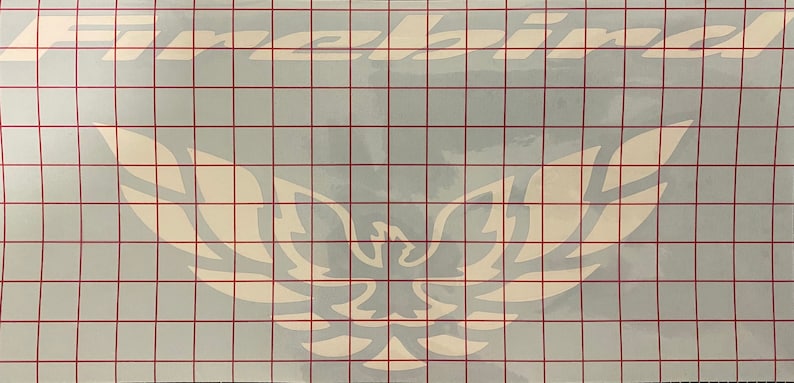 Firebird Filler Panel Decal - Etsy