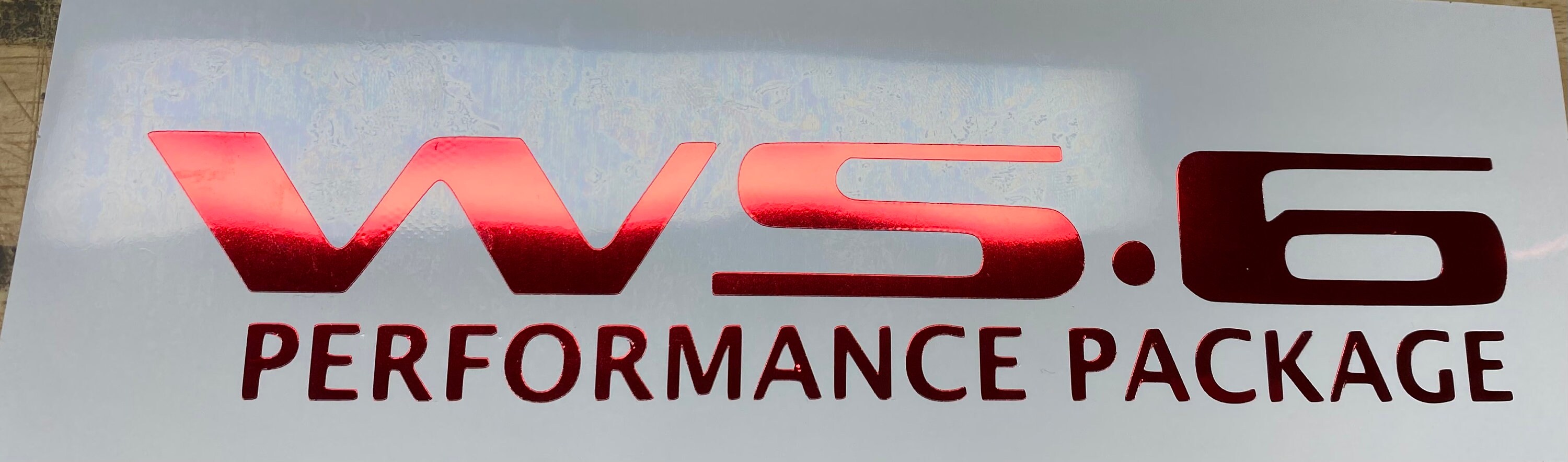 Ws6 Decal Pair - Etsy