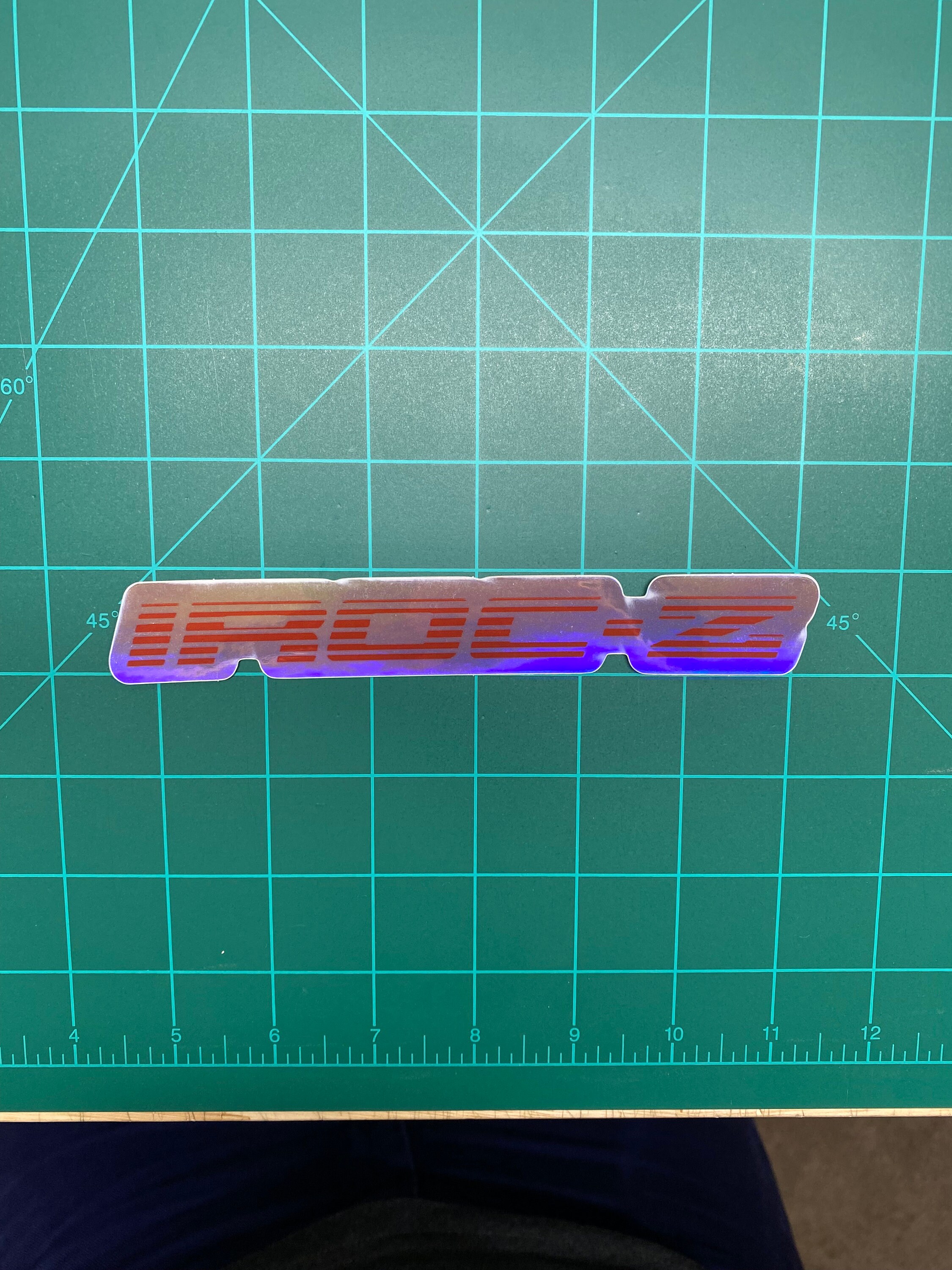 IROC-Z Holographic Sticker - Etsy