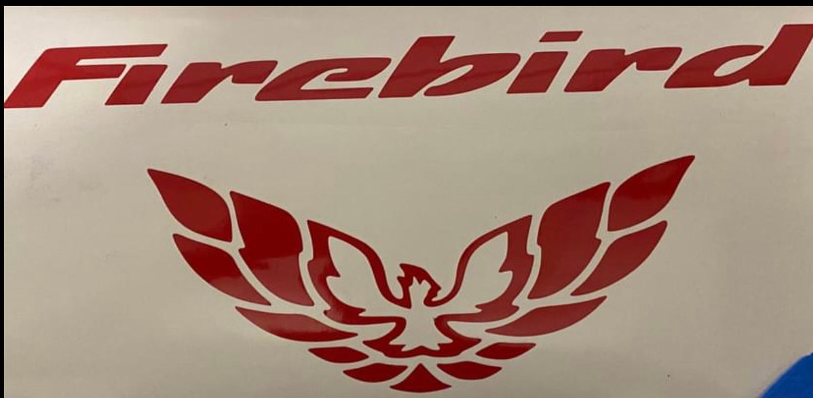 Firebird Filler Panel Decal - Etsy