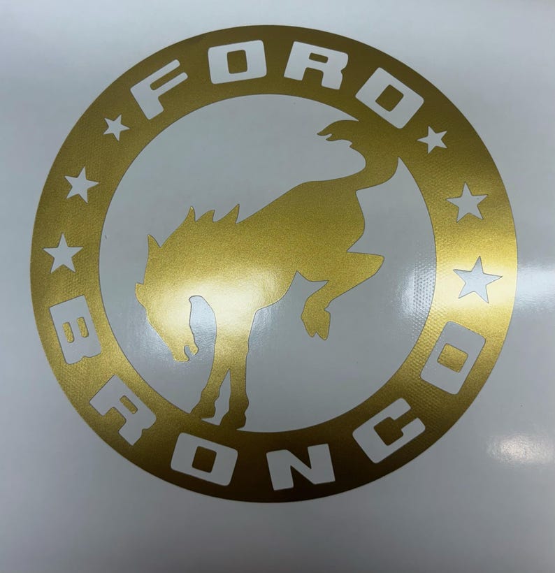 FORD BRONCO CIRCLE - Etsy