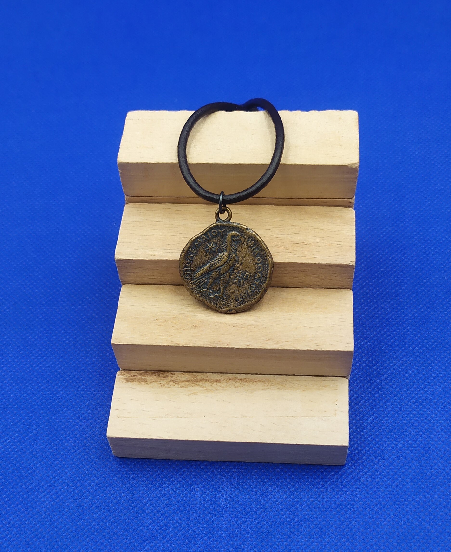 Roman Emperor Caesar Coin Leather Chain Necklace - Etsy