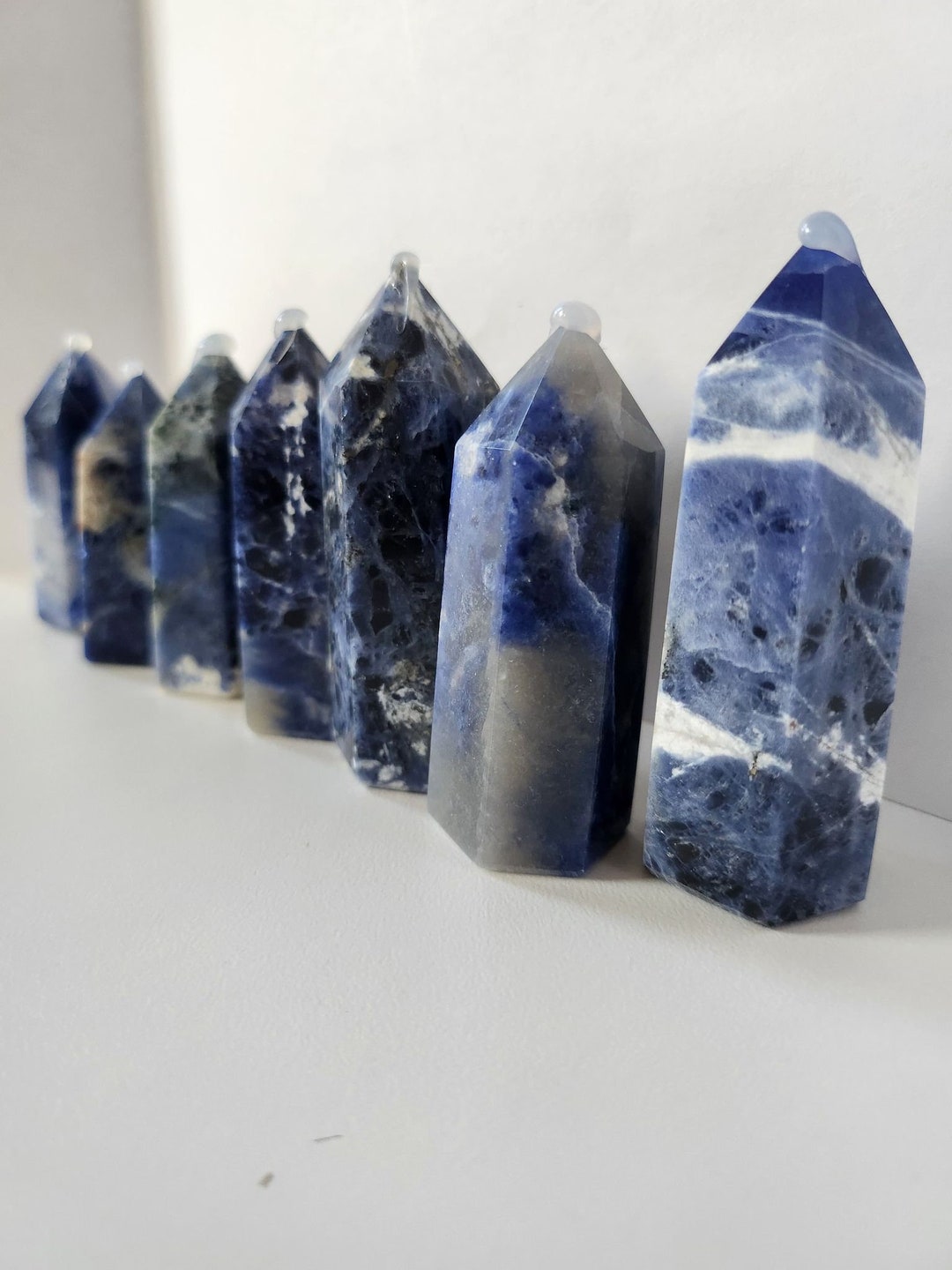 Sodalite Towers Sodalite Crystal Towers Point Towers Great Gifts - Etsy