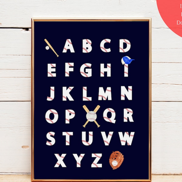 Baseball Wall Art - Etsy