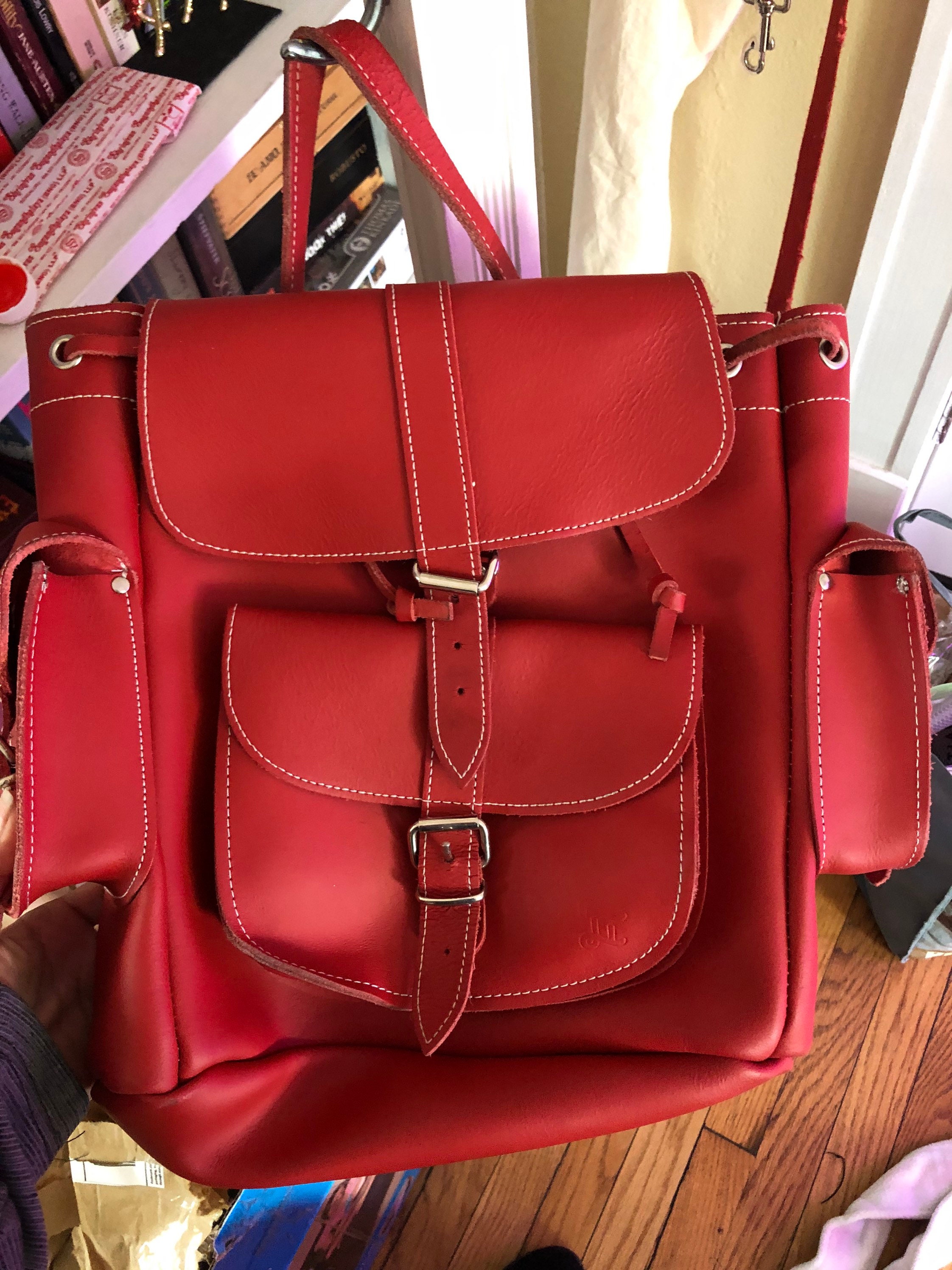 Leather Backpack Wandavision - Etsy