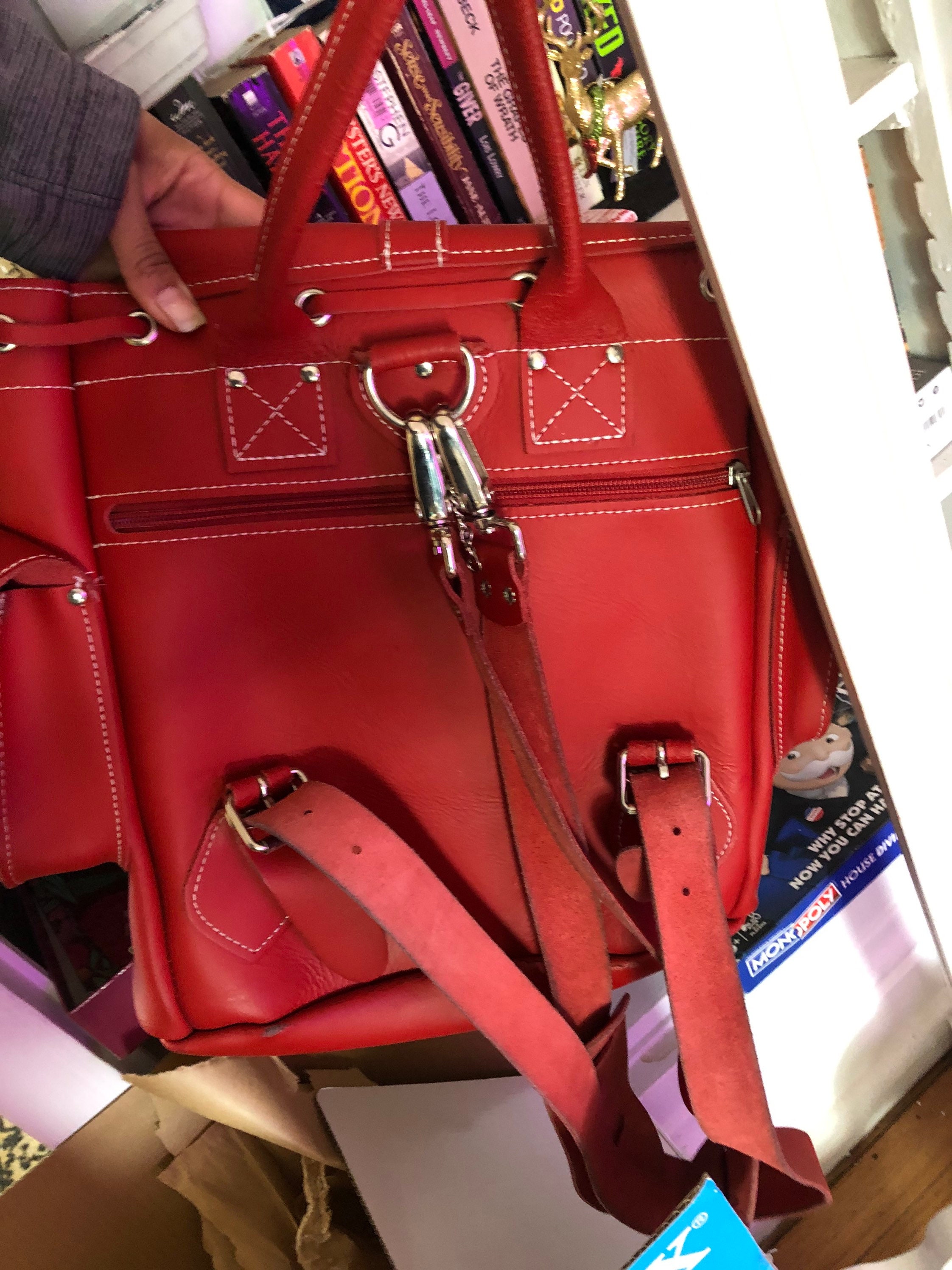 Leather Backpack Wandavision - Etsy