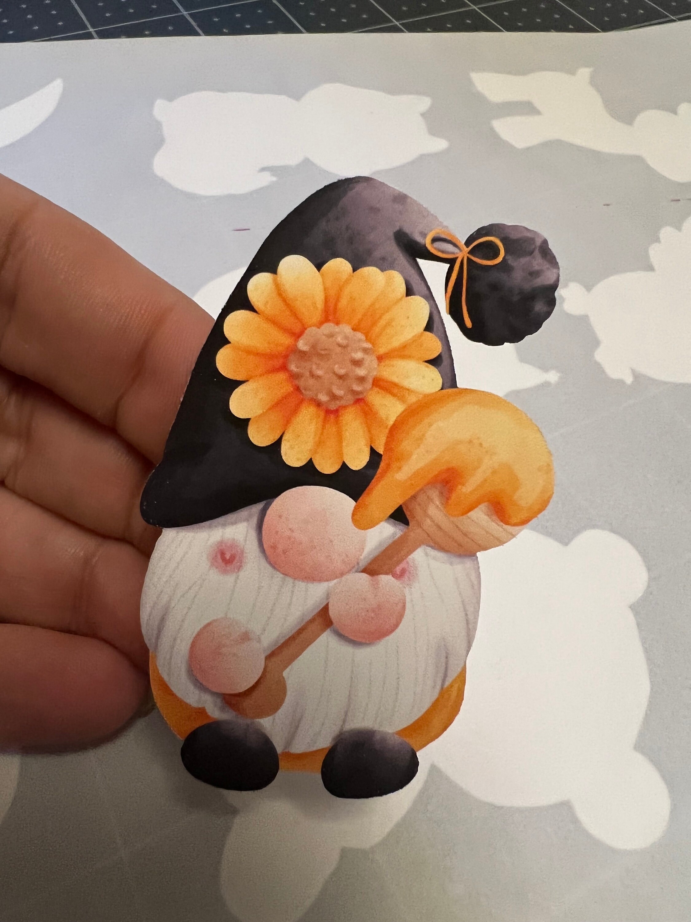 Bee Gonk/gnome Stickers for Baby Bottle Flowers Bowtie | Etsy UK