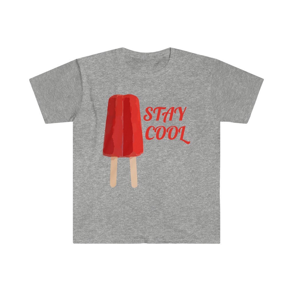 Stay Cool Red Popsicle Summer Funny Watercolor - Etsy España