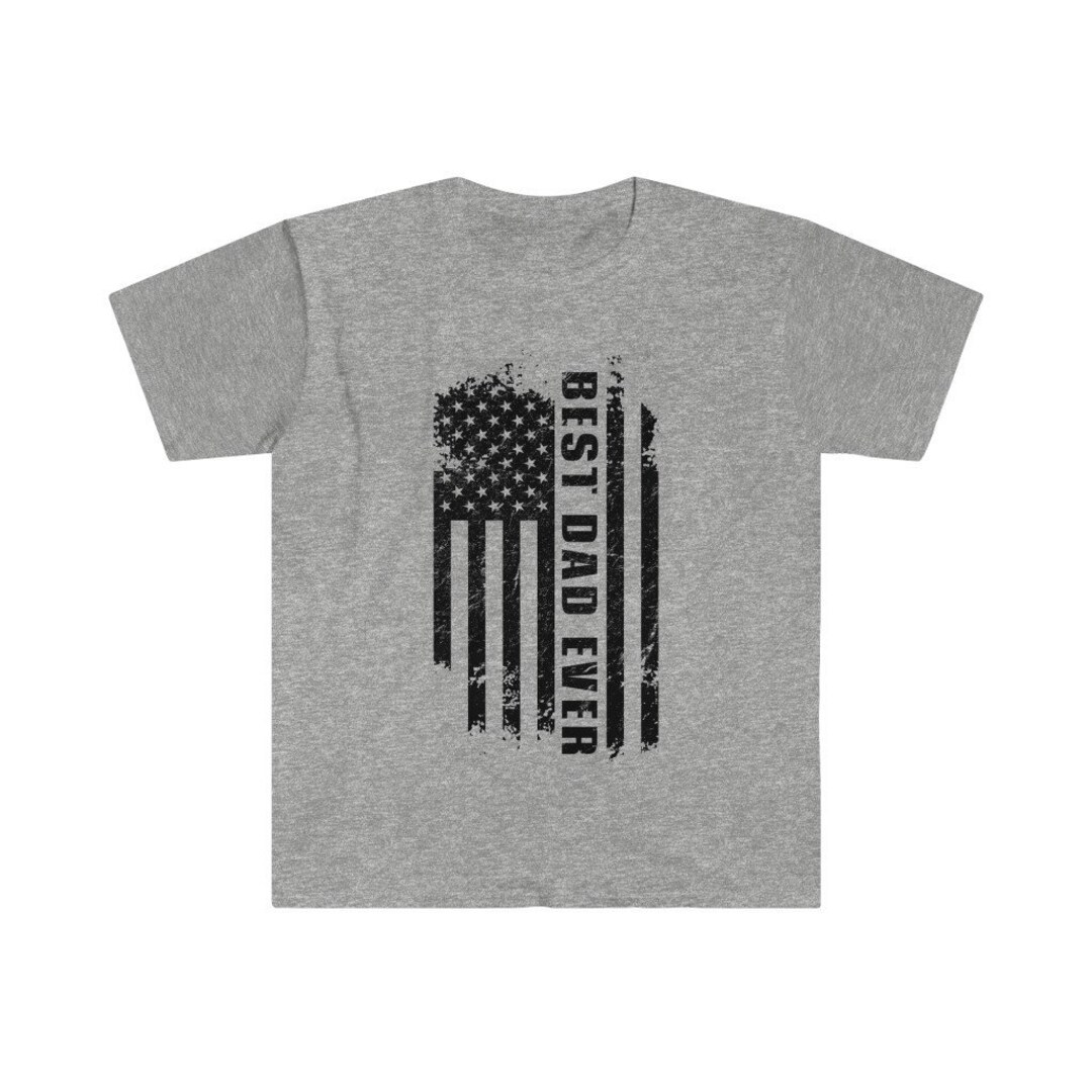 Best Dad Ever American Flag Patriotic Father's Day - Etsy