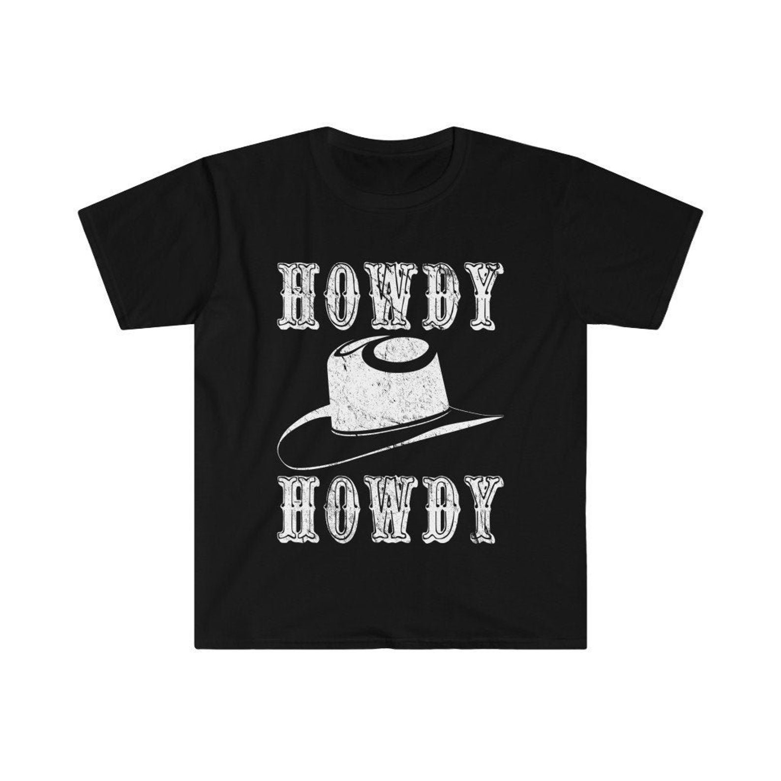 Howdy Howdy Cool Cowboy Hat Western - Etsy