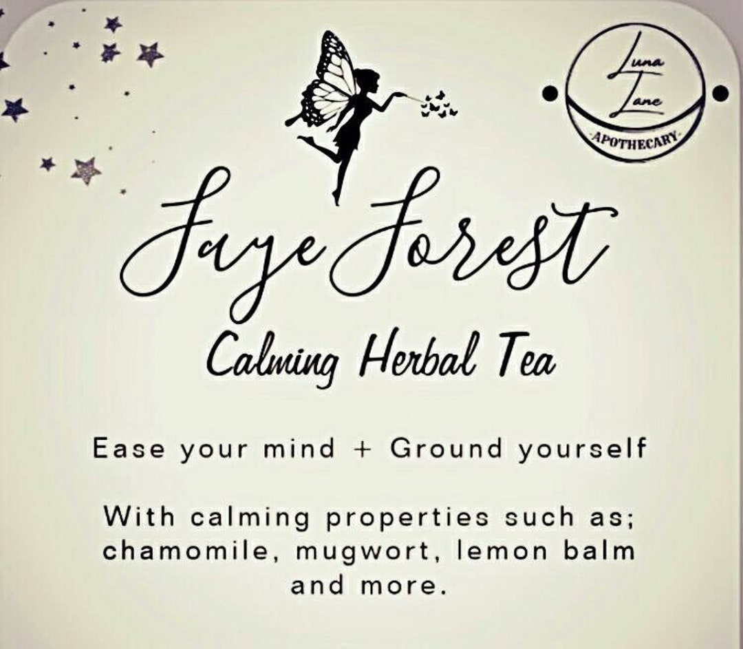 Calming Herbal Tea - Faye Forest - Etsy