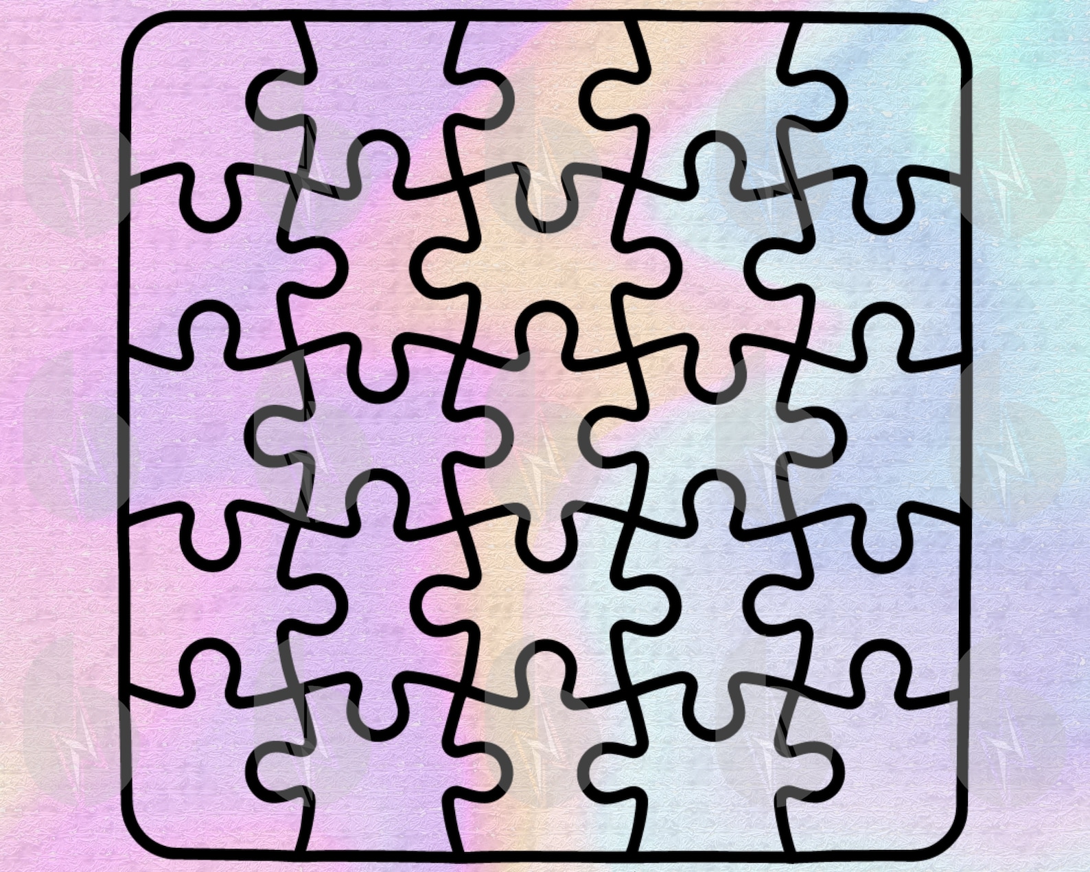 Jigsaw Puzzle Board Pattern Svg Files for Cricut Silhouette | Etsy Jigsaw Puzzle Board Pattern Svg Files for Cricut Silhouette | Etsy