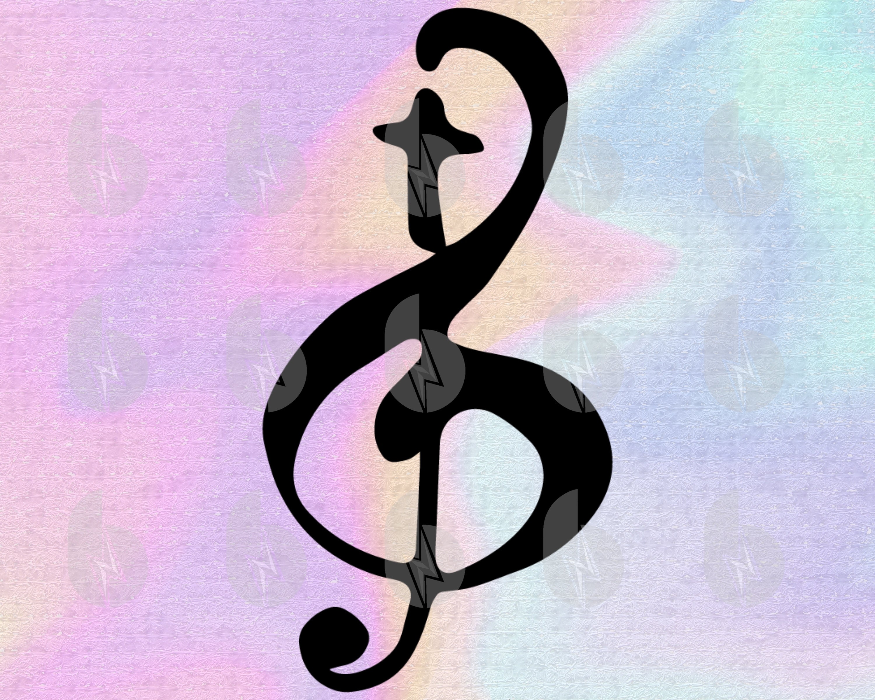 Music Note Symbol Cross Svg files for Cricut Silhouette Laser | Etsy