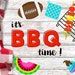 Summer BBQ Clip Art Set - Etsy Canada
