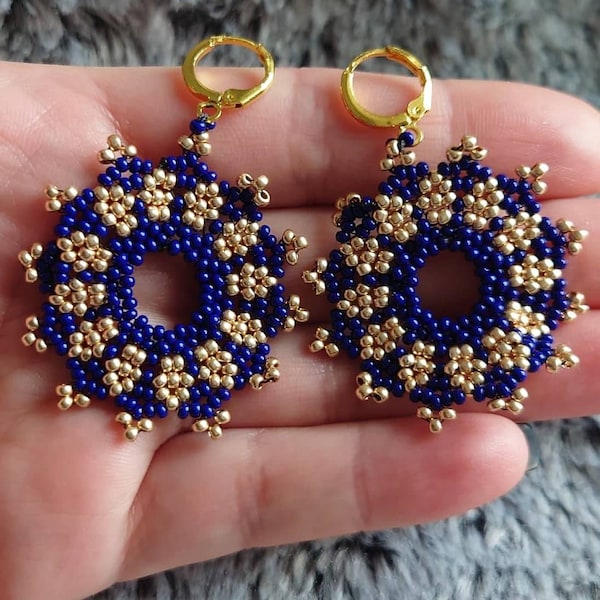 Beaded Earrings - Etsy Canada